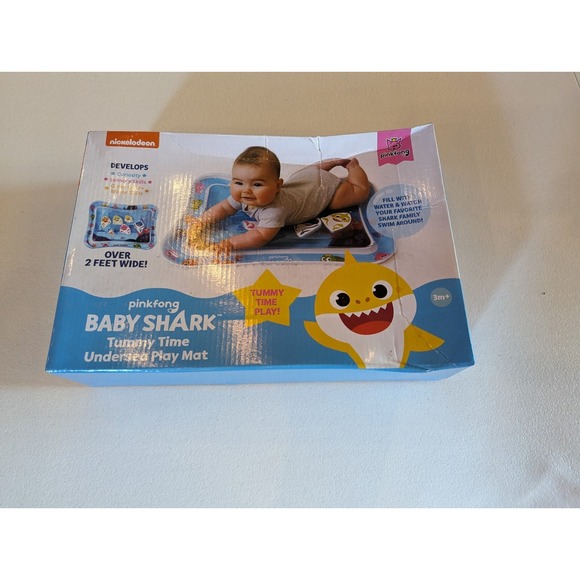 Nickelodeon | Toys | Pinkfong Nickelodeon Baby Shark Tummy Time Water ...